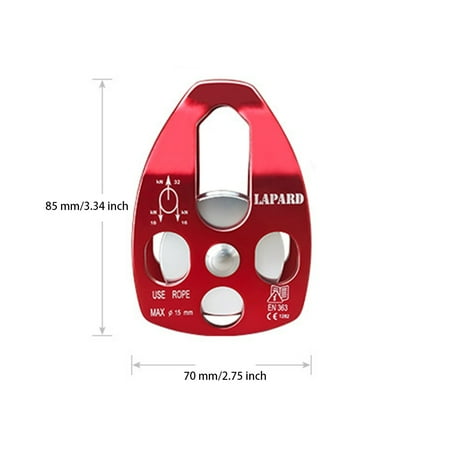 Rock Climbing Pulley Equipment Bearing Sheaves Professional Wheels ...