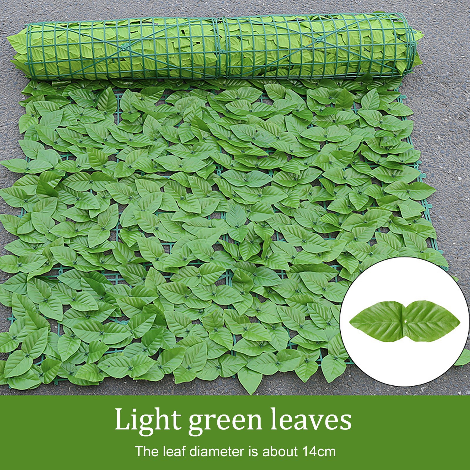 Hxroolrp Artificial Ivy Privacy Fence Screen Artificial Hedges Fence ...