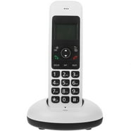 Panasonic Expandable Cordless Phone with Large Keypad, Black - Walmart.com