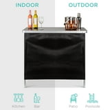 Best Choice Products Portable Pop-Up Bar Table for Indoor Outdoor ...