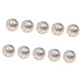 10Pcs Hollowed Cloud Alloy Buttons Metal Clothing Buttons Fasteners For ...