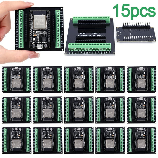 ESP32 GPIO 1 en 2 placa conexión CP2102 NodeMCU-32S (con placa ...