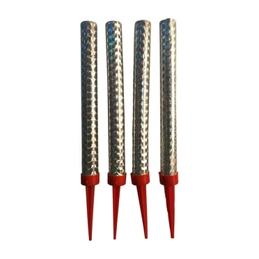 King of Sparklers Pack of 60 VIP Gold Wrapping Sparkling Candles for ...