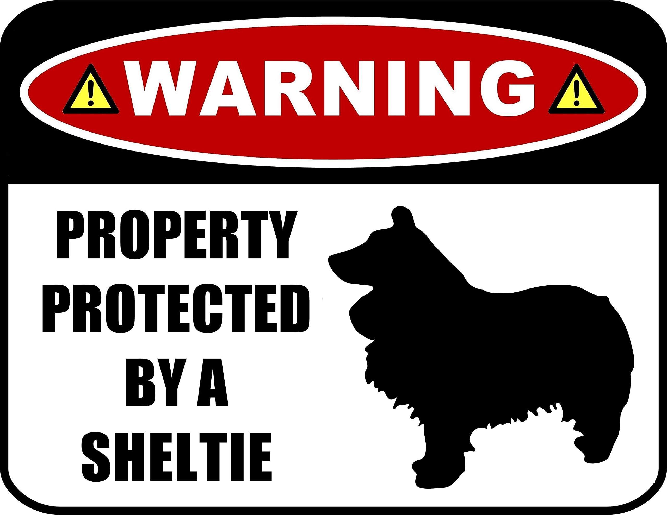 LED Light Up Red Flashing Blinking Attention Grabbing Laminated Dog ...