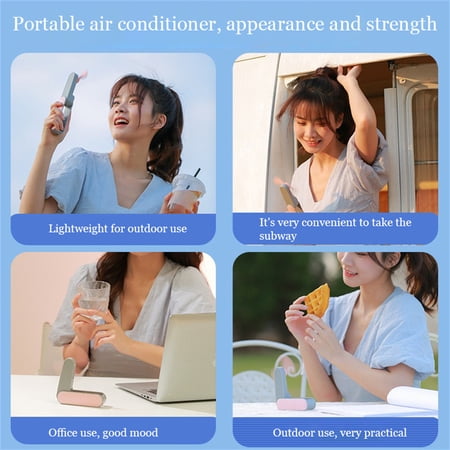 Handheld Fan Personal Rechargeable Portable Cooling Device Cordless ...