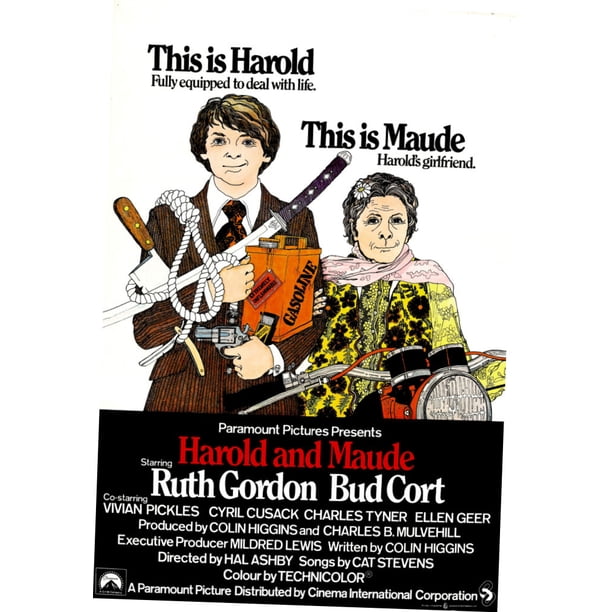 Harold And Maude Movie Poster 16x24 Poster Medium Art Poster 16x24 ...