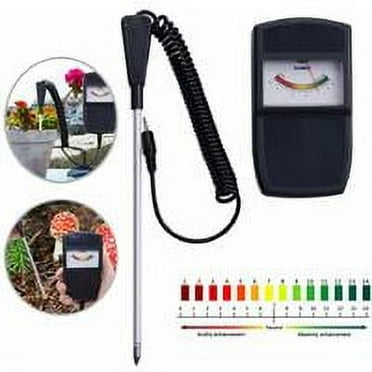 Whoamigo T-Style Handle Soil Test Probe Stainless Steel Garden Probe ...