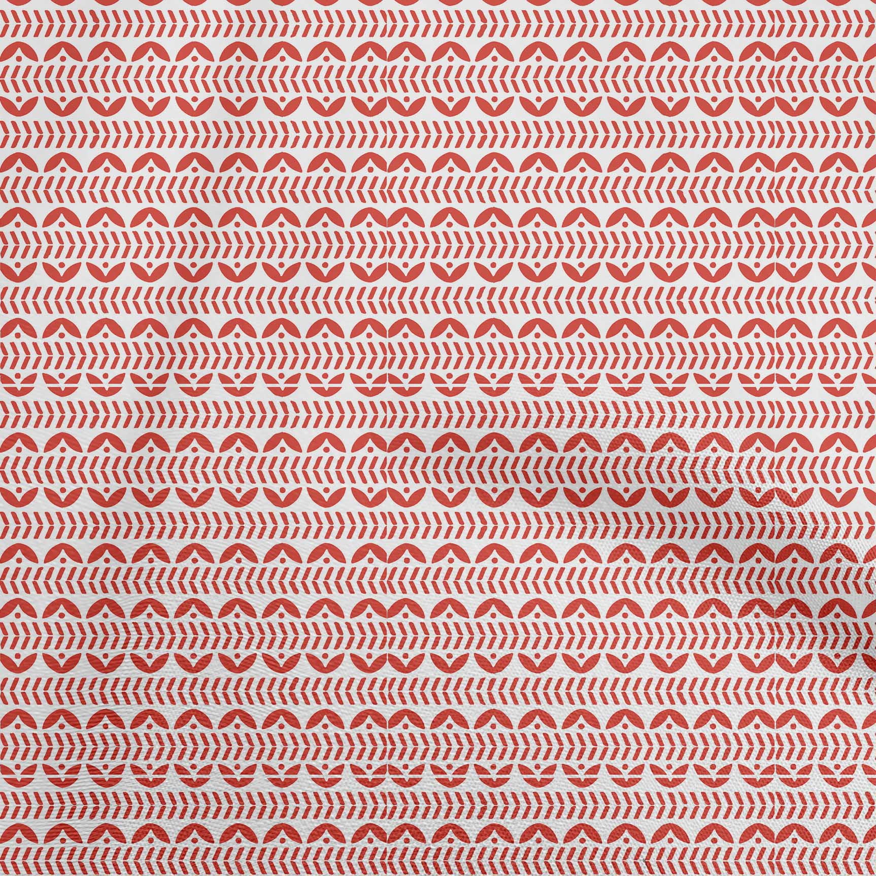 oneOone Cotton Silk Red Fabric Asian Block Diy Clothing Quilting Fabric ...
