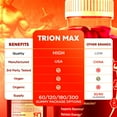 Trion Max Gummies Advanced Formula All Natural Vitamin Supplement ...