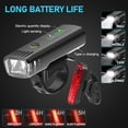 Maystar Bike Lights for Night Riding, 3000LM Super Bright USB ...