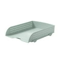 witspace Stackable Paper Trays Rectangular Plastic Desk Tray Holder ...