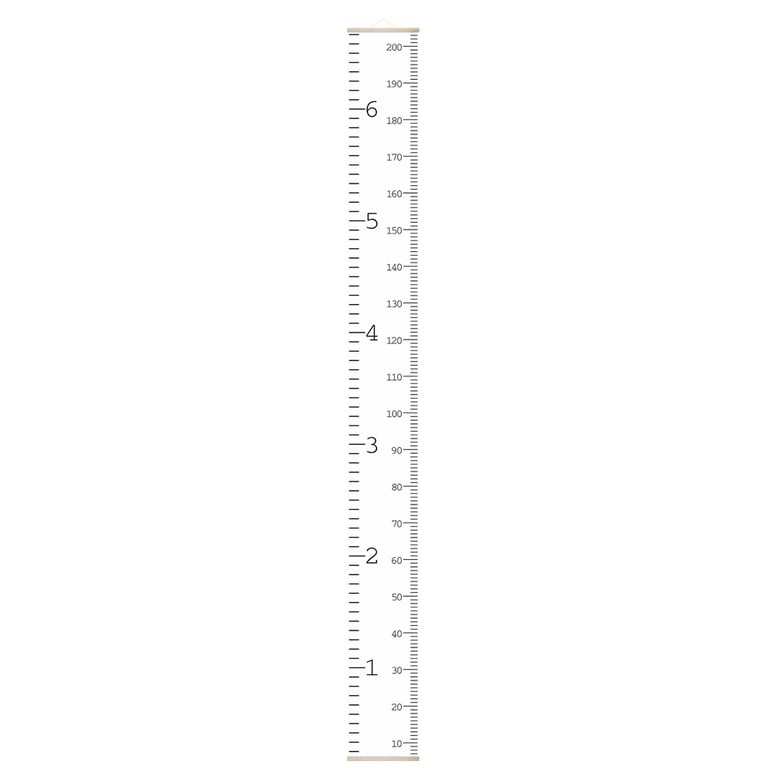 Wooden Stars Height Ruler Wooden Print Height Measurement Ruler Height ...