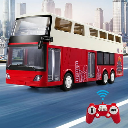 Haofy Remote Control Car,E640-003 1/18 Double-Decker Sightseeing Bus ...