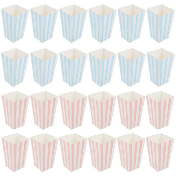 24pcs Movie Theater Popcorn Boxes Paper Popcorn Boxes Popcorn ...