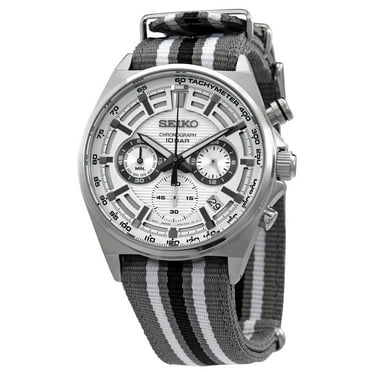 Seiko Chronograph Quartz Green Dial Men's Watch SSB385 - Walmart.com