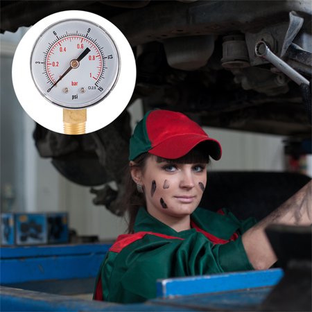 Analog Air Water Fuel Pressure Meter Copper Interface Replacing ...