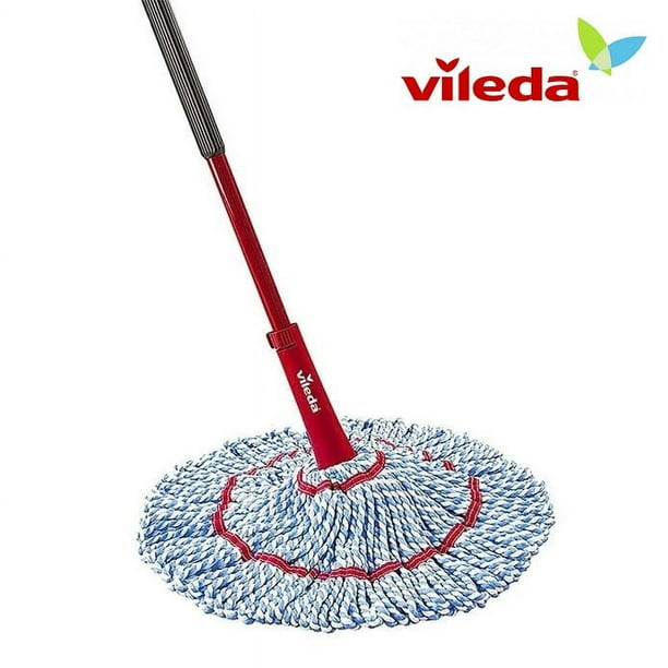 Trapeador Giratorio Vileda Micro Twist Max Mop de Microfibra Mango ...