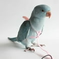Parrot Harness Leash, Ultra Light Adjustable Bird Outdoor Flying ...
