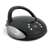 GPX Portable CD Player Boombox with AM/FM Stereo Radio, Battery ...