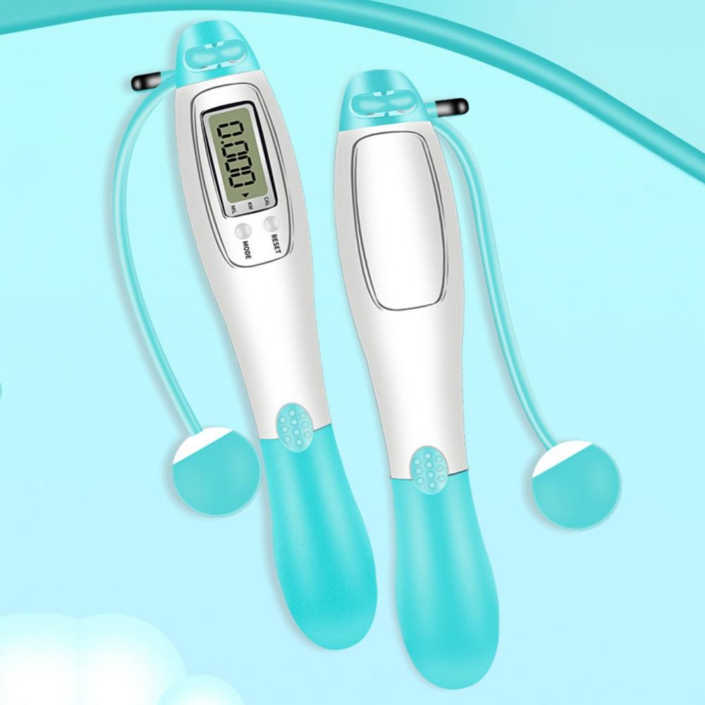 Wireless Jump Ropes with Electronic Jump Counter Calorie Counter Timer ...