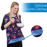 RMS 3-Pack Large Adult Bibs for Elderly, Washable & Reusable ...