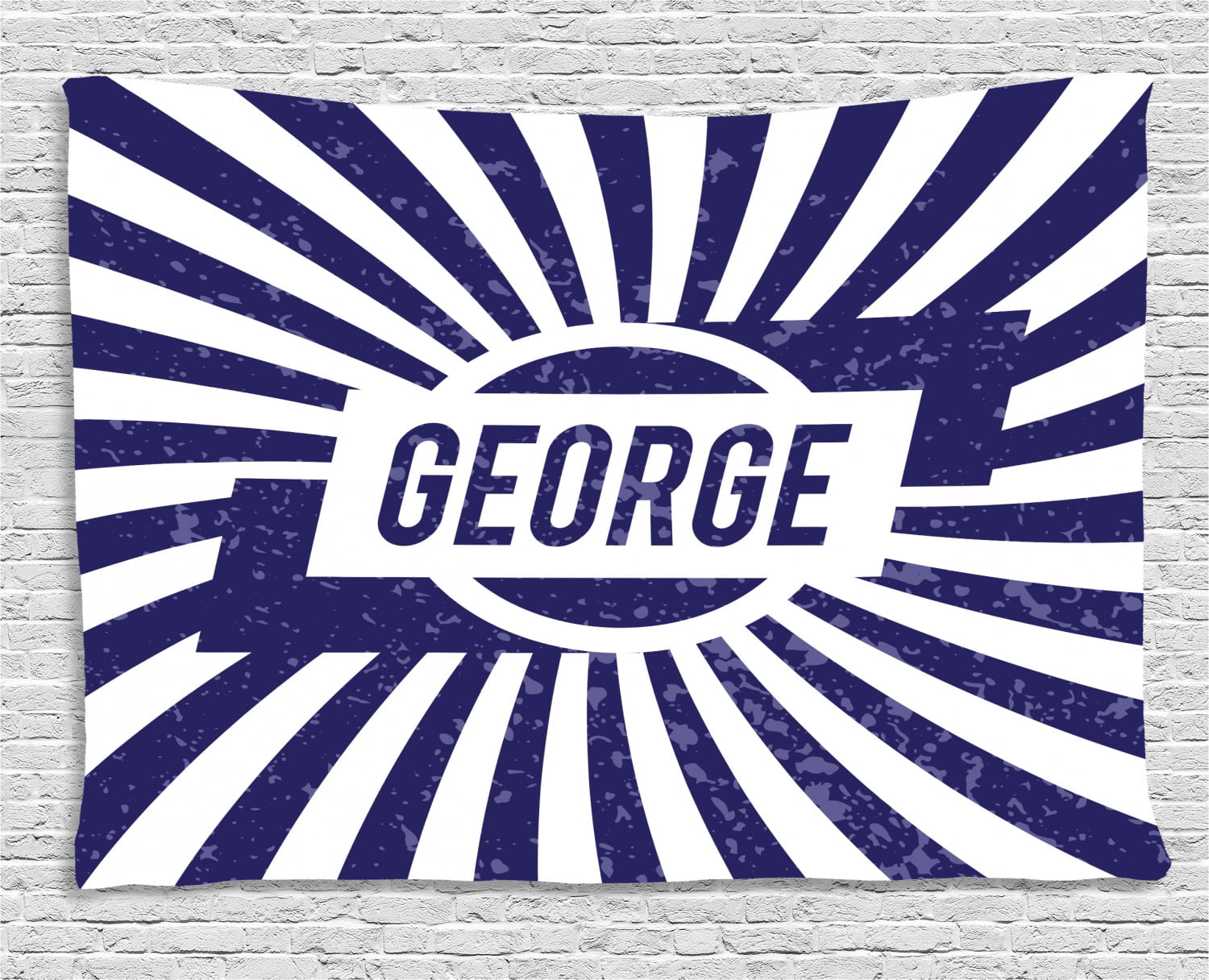 George Tapestry, Widespread Old English Given Name on Radial Backdrop ...