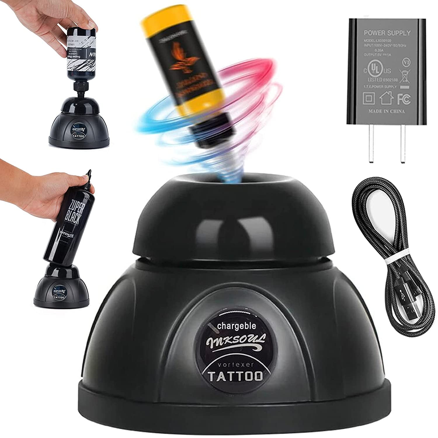 "Lab Vortex Mixer,5200rpm Touch Function Mini Vortex Shaker,forpainter ...