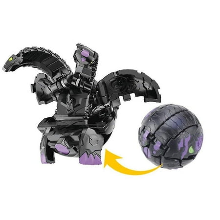 Takara Tomy Baku004 Bakugan Nillious Double Headed Dragon Black ...