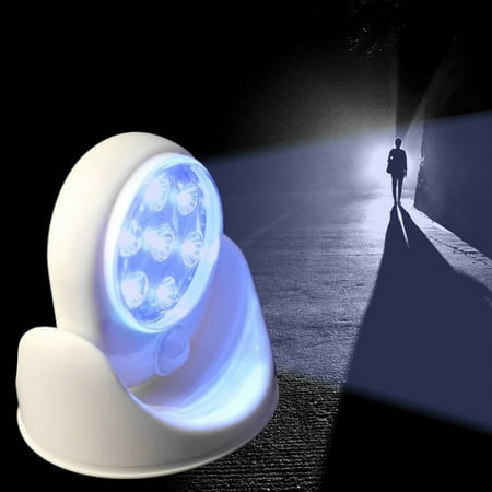 Motion Activated Sensor Lamp Stick Up LED Light As Seen On TV Cordless ...