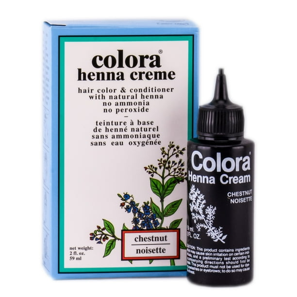 Colora Henna Creme Hair Color Chestnut, 2 oz - Walmart.com