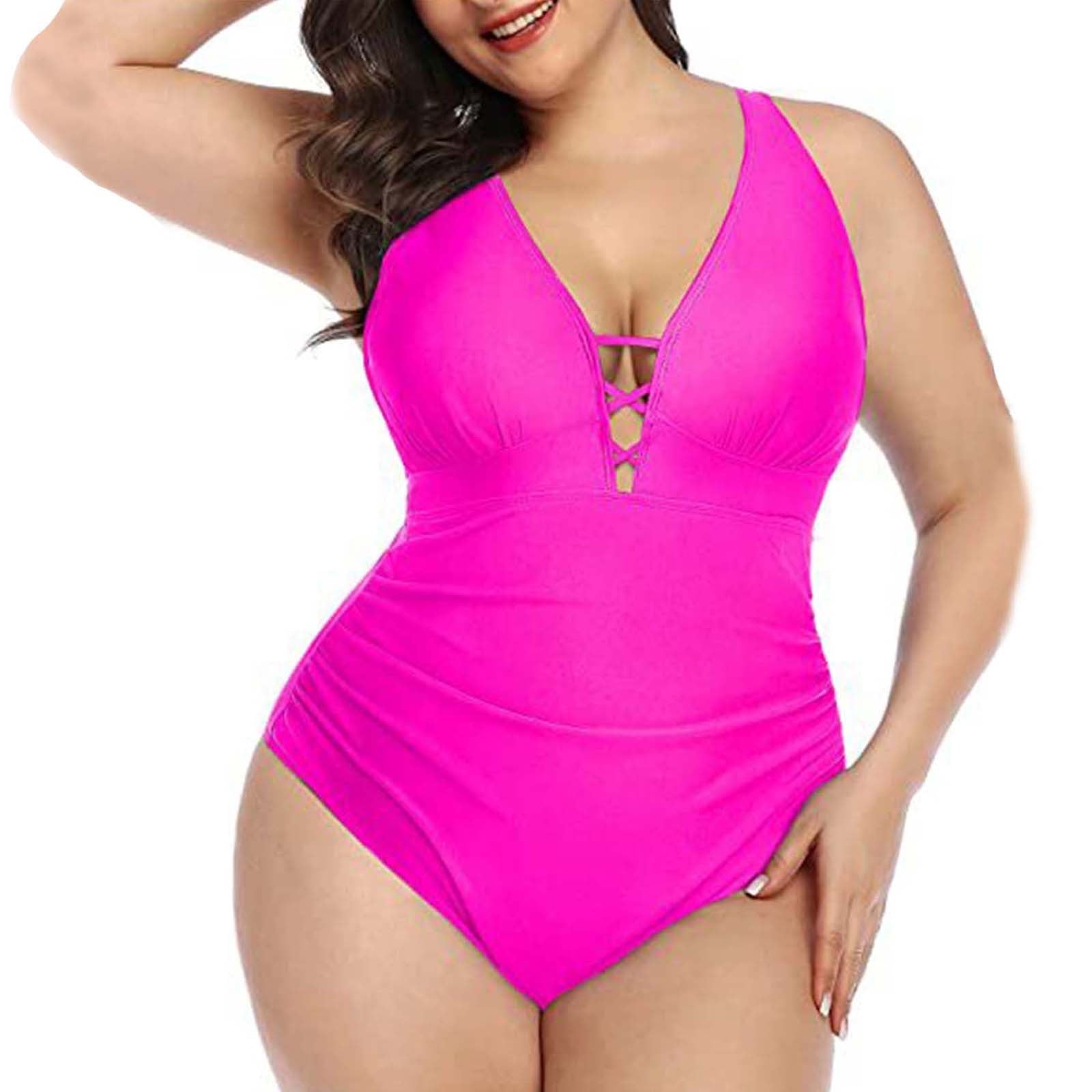 Corashan Cute One Piece Swimsuit For Womens Fashion One Piece V Neck