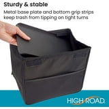 High Road TrashStand Car Trash Bin with Lid, Weighted Bottom and ...