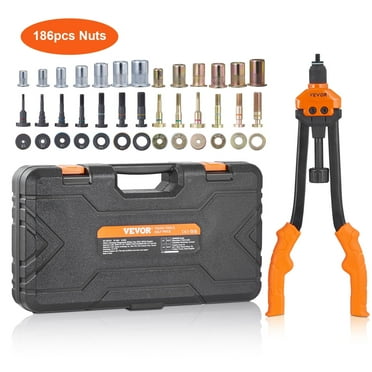 Amar Tool Arrow Rivet Nut Tool, 8" Rivet Nut Gun Kit Designed for Tight Space Sturdy Case ...