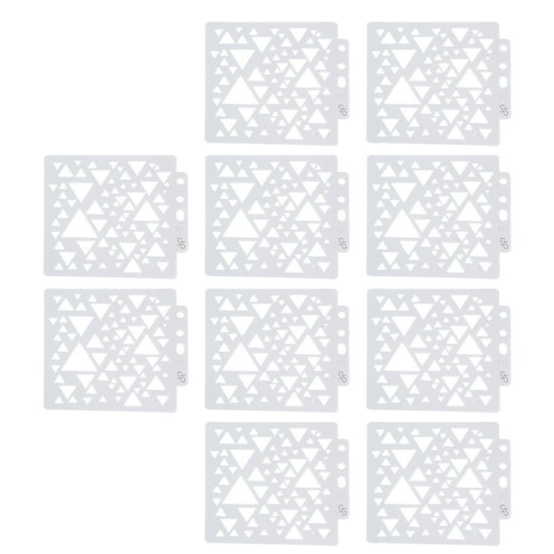 Stencil, Light Weight Painting Templates DIY Making Different Styles ...