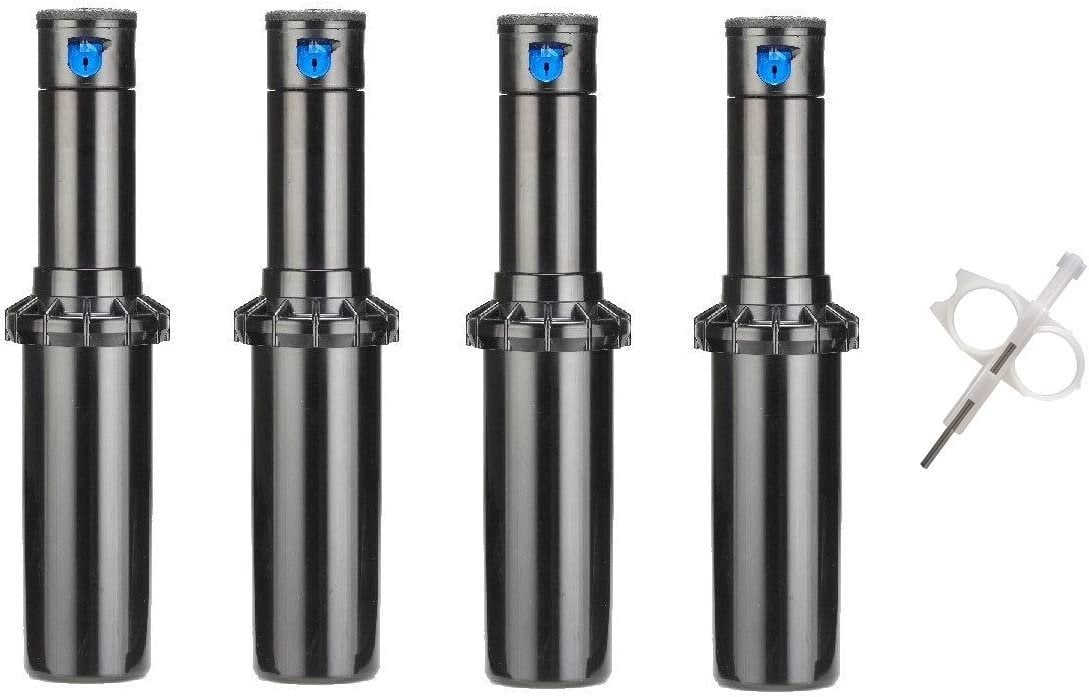HUNTER PGP Ultra Rotor Sprinkler Heads - 4 Pack - Includes Adjustment ...