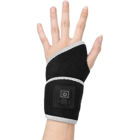 Heated Wrist Wrap Electric Fast Heating Hand Wrist Brace Wrist Warmer ...