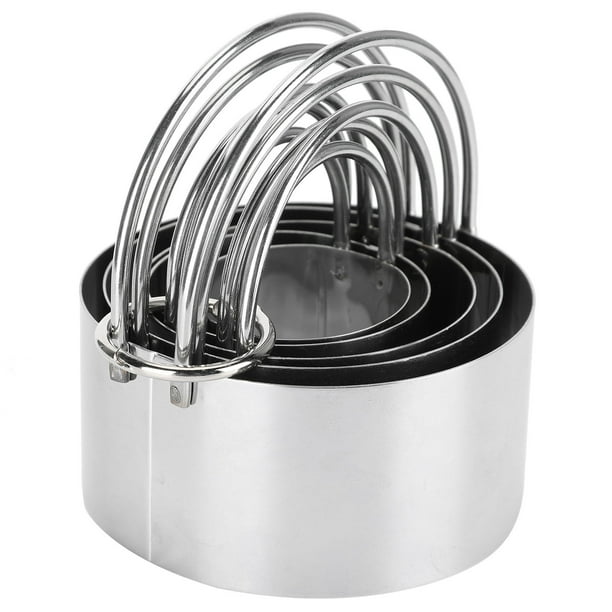 Baking Dough Tools5PCS/Set Biscuits Cutter Stainless Biscuits Cutter ...