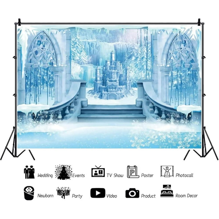 Frozen Castle Backdrop
