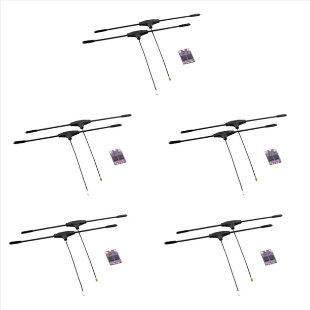 5X Receptor de Diversidad ES900 DUAL RX ELRS 915MHz TCXO Incorporado ...