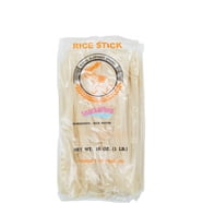 Wide Thai Rice Stick Noodles Xl (1cm) Pack of 2 (16 Ounce each ...
