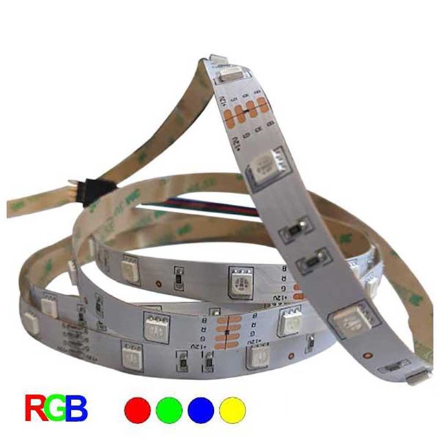 Color Changing RGB LED Flex Strip - 3ft. - Walmart.com