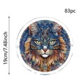Acrylic Puzzle Moon Sun Catchers Glazed Window Hanging DIY Craft ...