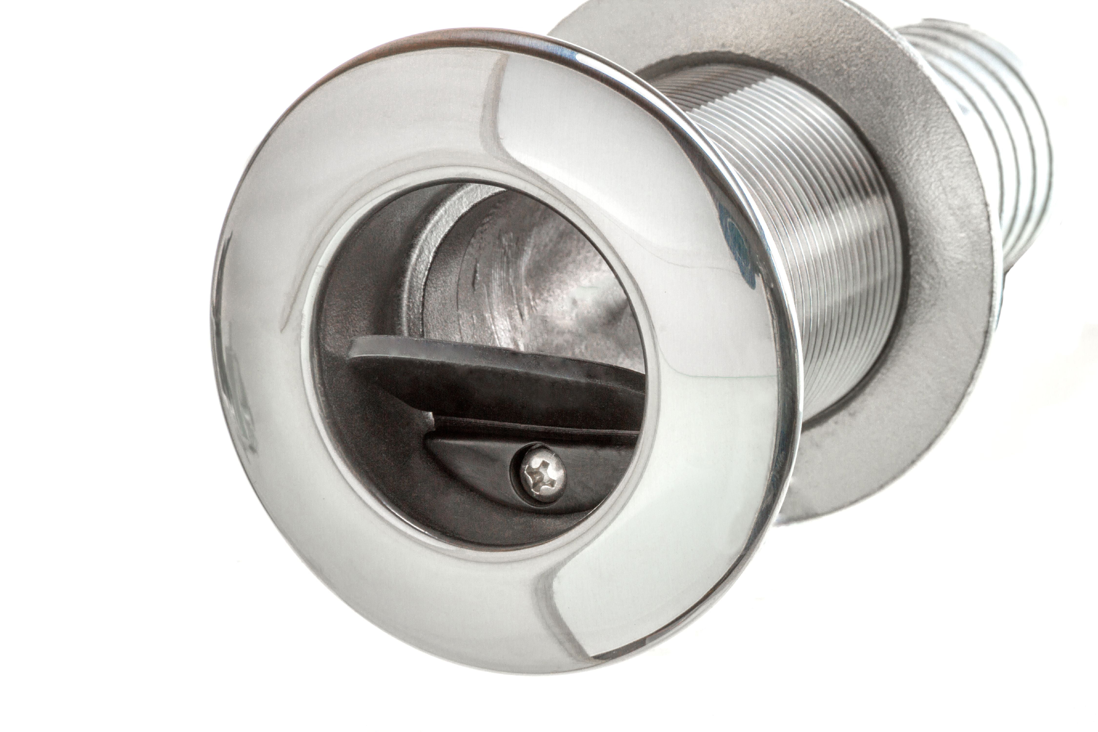 Attwood Thru-Transom Scupper, 1-1/2", Stainless Steel - Walmart.com