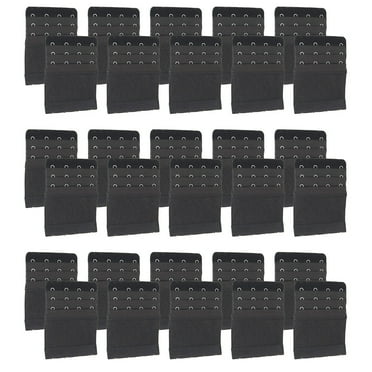 More of Me to Love Stretch Elastic Bra Extender, 3-Hook, Neapolitan (3 ...