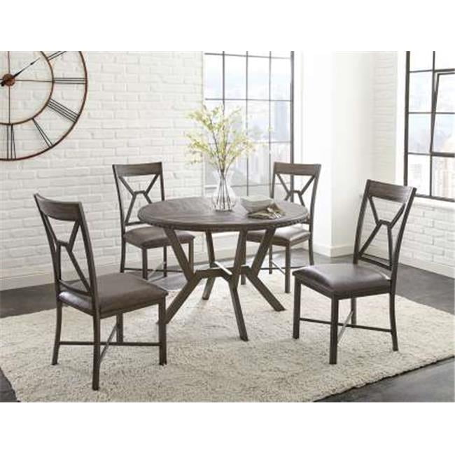 45 x 45 x 30 in. Alamo Round Dining Table - Walmart.com