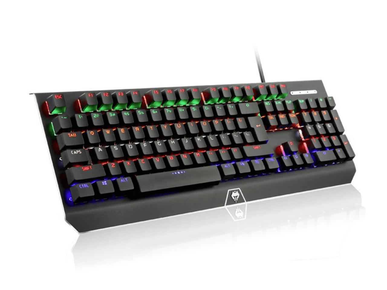 G200 Gaming Keyboard Metal Mechanical Keyboard104 Key RGB LED Backlit ...