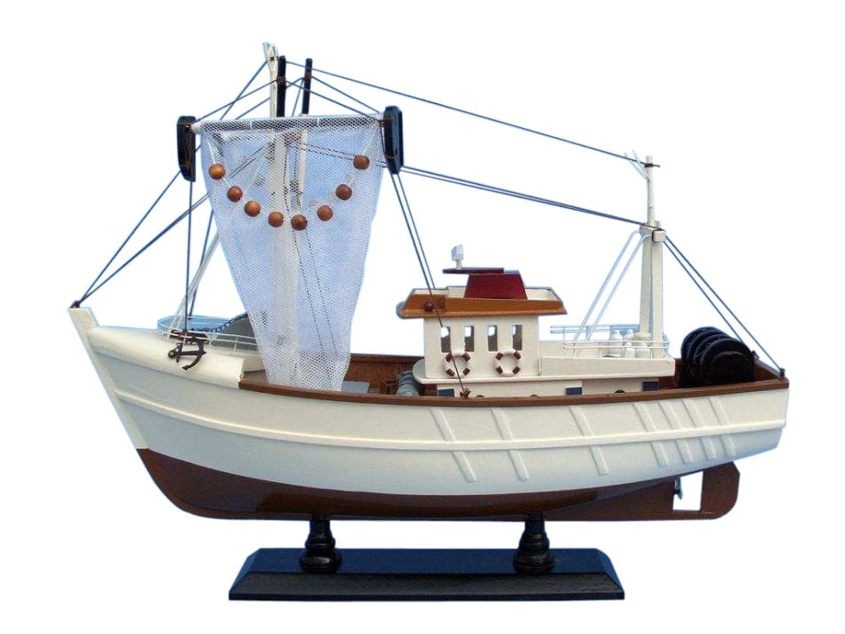 Sushi Bar 18" - Wooden Model Fishing Boat - Model Fishing Boat Replica ...