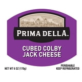 Prima Della Cubed Colby Jack Cheese Cup, 6 oz (Fresh, Plastic Cup ...