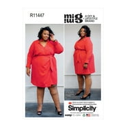 Simplicity Sewing Pattern 9835 - Misses' Dress and Pinafore Apron In ...