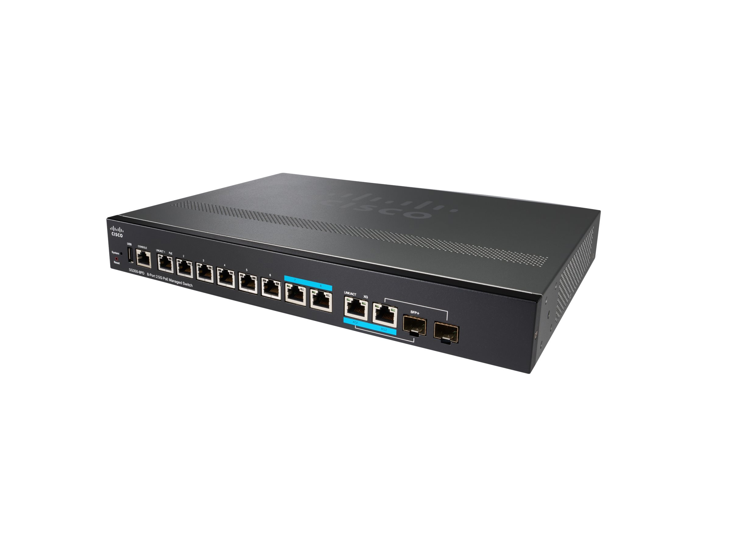 Cisco Small Business SG350-8PD - Switch - L3 - managed - 8 x 10/100 ...